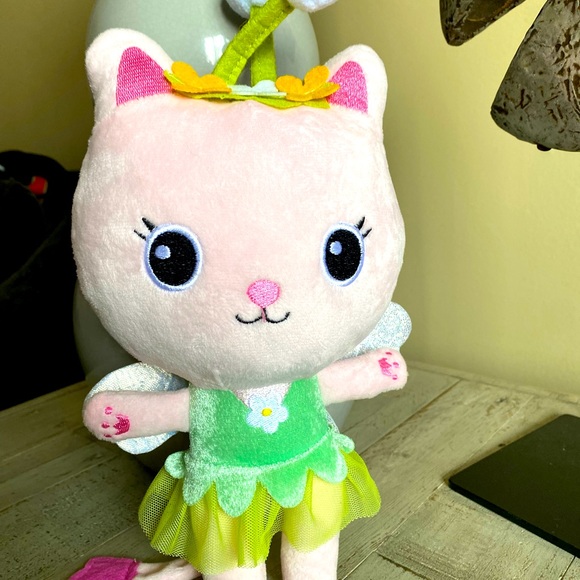 Toys | Gabbys Dollhouse Pink Kitty Fairy Plush Toy 9 | Poshmark